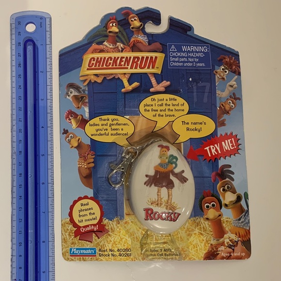 Toys | Vintage 200 Chicken Run Clip On Talking Toy | Poshmark